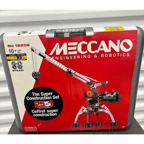Meccano | Toys | Meccano Engineering And Robotics The Super Constuction ...
